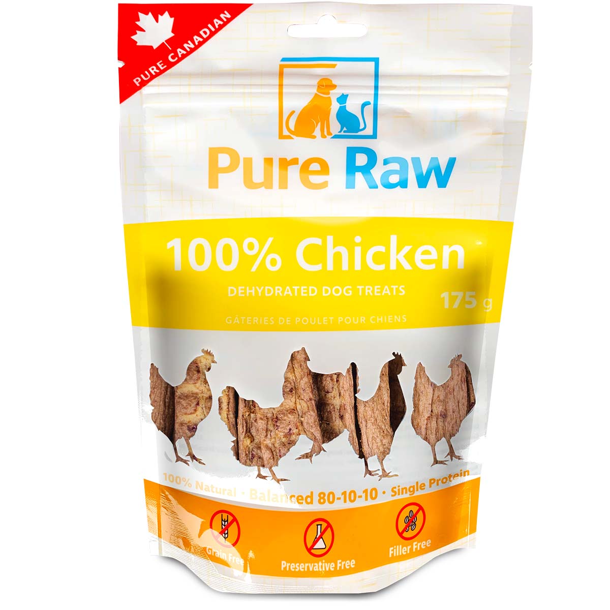 100 Chicken Dehydrated Dog Treats Pure Raw Pet Food